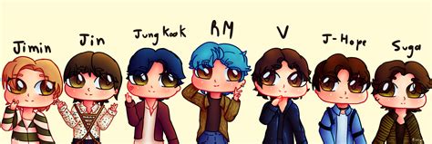 Artstation Bts Chibi