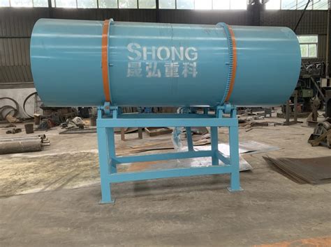 Fertilizer Coating Machine Shipped To Indonesia Sheng Hong