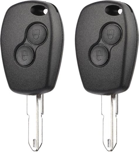 Lot De 2 Coque Cle Pour Dacia Duster Logan Logdy Sandero Plip Clé