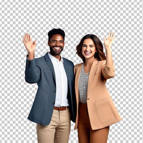 Premium Psd School Teacher In Front Of Class With Raised Hands