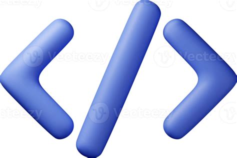 3d Blue Code Icon 56720564 Png