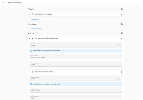 Cannot Make Ha To Perform Multiple Actions For Alexa Configuration