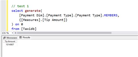 Olap How Does The Mdx Generate Function Work With Sets Stack Overflow