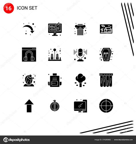Stock Vector Icon Pack Line Signs Symbols Chat Real Architecture Stock
