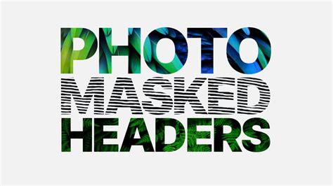 Masked Text Stacks Addon By One Little Designer