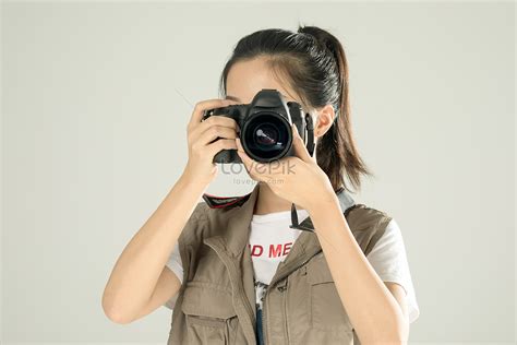 여자 사진작가 사진 무료 다운로드 Lovepik