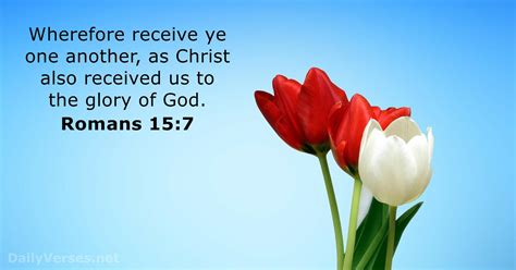 Romans 15 7 Bible Verse Kjv