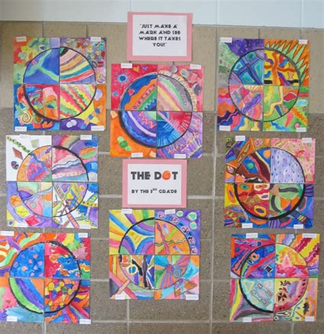 The Dot Display Art With Mrs Peroddy