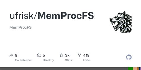 Home Ufrisk MemProcFS Wiki GitHub