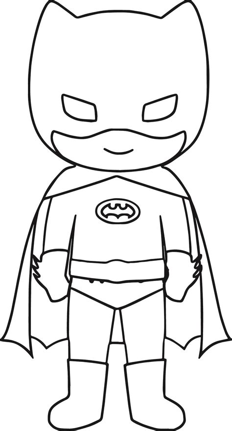 Free Coloring Pages Superheroes Printable