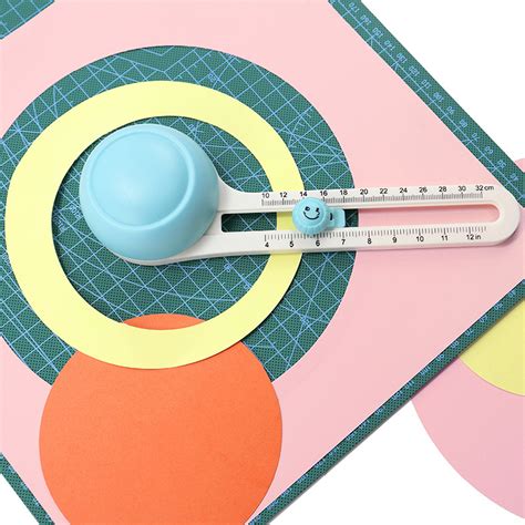 Cortador Circular Para Papel Circulos Grandes Hasta 32cm
