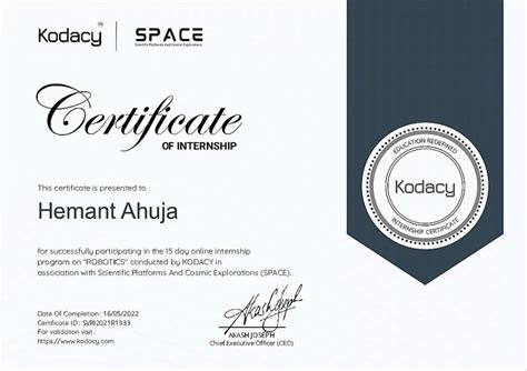 Robotics Robochip Space Kodacy Artificialintelligence Hemant Ahuja