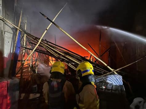 大埔富蝶邨地盤三級火警大致被救熄 暫未有受傷報告 RTHK