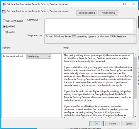 Set A Time Limit For An Active Rdp Session Zebrahost Blog