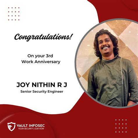 Vault Infosec On Linkedin Workanniversary Teamexcellence Celebratinggrowth