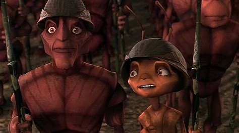 Animated Film Reviews Antz 1998 Dreamworks Fights The Bug Wars