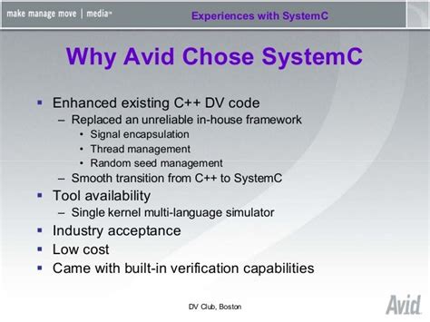 Design Verification Using Systemc