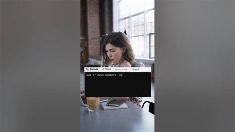 3️⃣2️⃣ Sum Of All Even Numbers In A List 🐍 Python Pythonlist Coding Programming Youtube