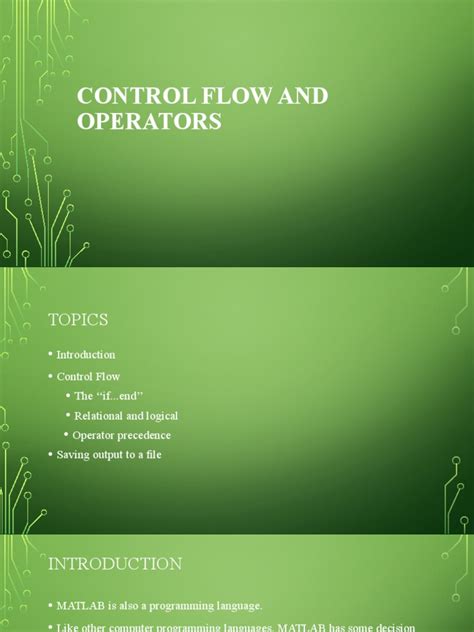 Control Flow And Operators Pdf Control Flow Algebra