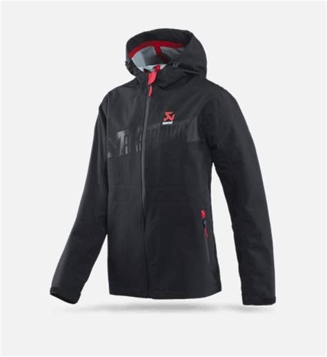 Akrapovic Mens Corpo Rain Jacket Black M 802069