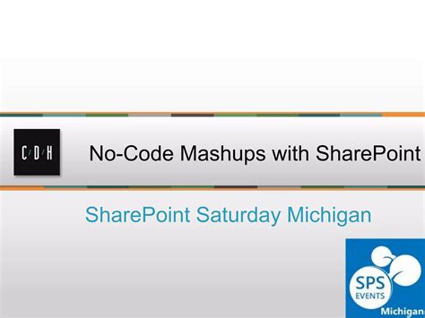 Dynamic No Code Mashups In Sharepoint 2010 And 2013 Ppt