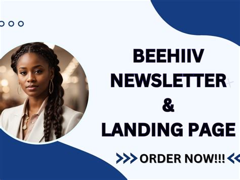 beehiiv newsletter template beehiiv landing page beehive beehiive upwork