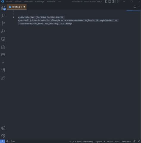 D Coder Un Json Web Token Jwt Sur Visual Studio Code Ou Sublime Text