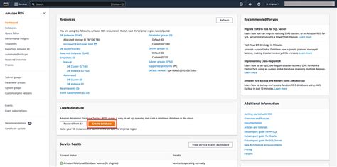 Create And Connect To A Mysql Database With Amazon Rds Create And