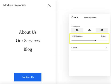 How To Adjust Your Mobile Menu In Squarespace 71 And 70 Brine — Big