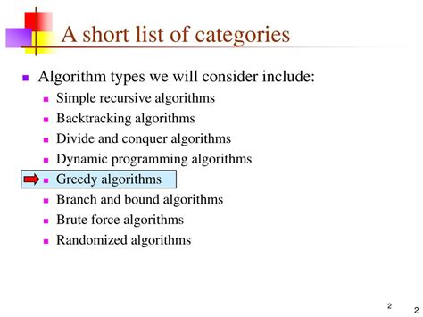 greedy algorithms ppt download