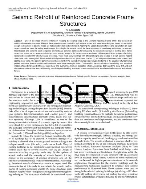 Pdf Seismic Retrofit Of Reinforced Concrete Frame Structures Dokumen Tips