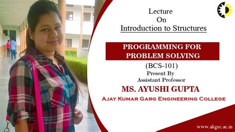 introduction to structures programming for problem solving by ms