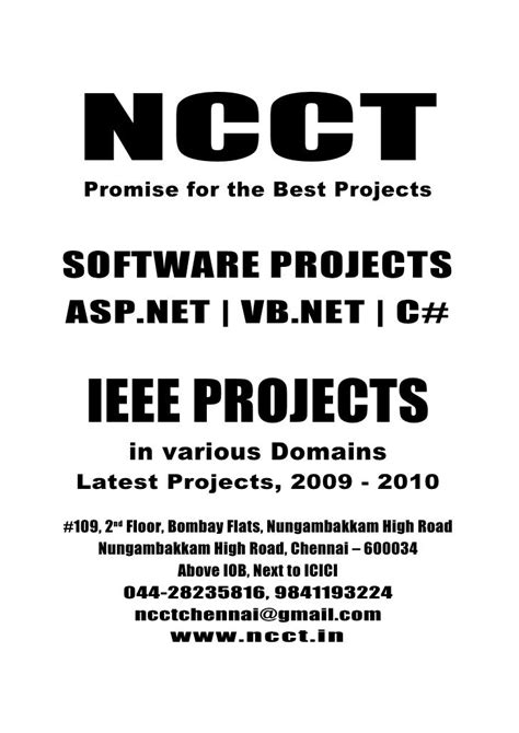 Ieee Projects 2009 Java Projects Pdf