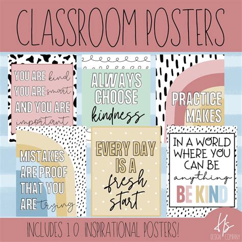 Free Printable Inspirational Posters For Classrooms At Eve Kranewitter Blog