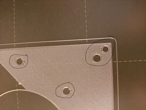 print fails from a specific high and gaps during printing assembly