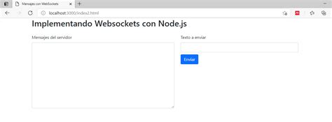 Implementación De Websockets Con Nodejs Jacobsoft