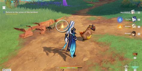 Farewell Final Saurus Cracker Quest In Genshin Impact Every Contact