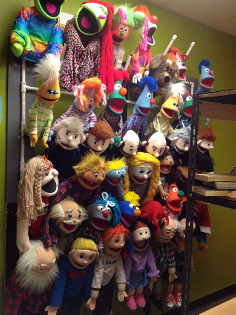 The Finished Puppet Rack Step 3 Felt Puppets Puppet Toys Puppet Crafts Puppet Show Finger