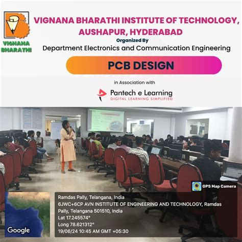 Pantechelearning On Linkedin Pantechelearning Pcbdesign Workshop Vbit Engineeringeducation…