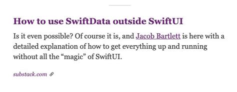 Jacob Bartlett On Linkedin I Found Myself On Ios Dev Weekly Again 🤩