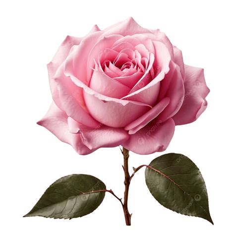 클리핑 패스와 전체 심도를 사용하여 흰색 배경에 격리된 분홍색 장미 꽃 흰색 배경에 고립 된 핑크 장미 꽃 클리핑 패스와 전체 심도 포함 하얀색 Png 일러스트 및