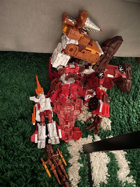 When Your New Unite Warriors Computron And Upgrade Kit Fall Off Your Table Lol The Way It