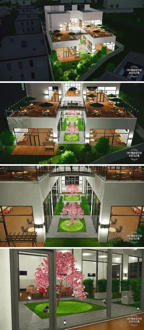 건축기획중정형 도심속 자연and힐링 베이커리카페 Portfolio 주식회사 웰종합건설