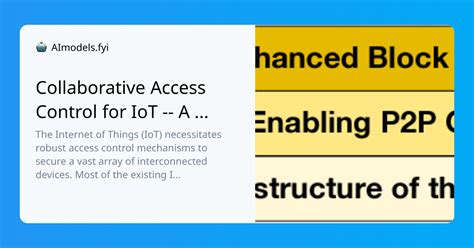 collaborative access control for iot a blockchain approach ai research paper details