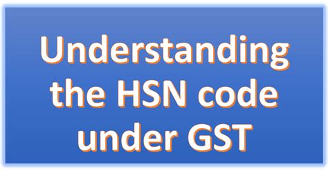 Smart City News Product Hsn Codes In Gst India