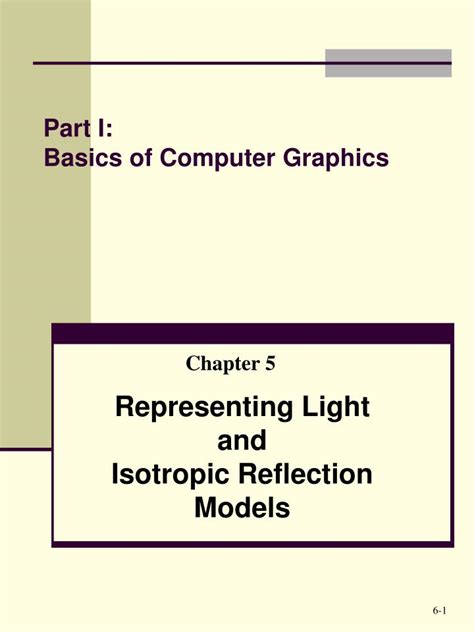 Ppt Part I Basics Of Computer Graphics Powerpoint Presentation Free Download Id6381490