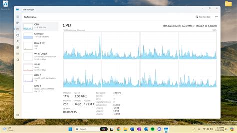 Updated Graphs In Version 24h2 Task Manager Build 26052 Rwindows11
