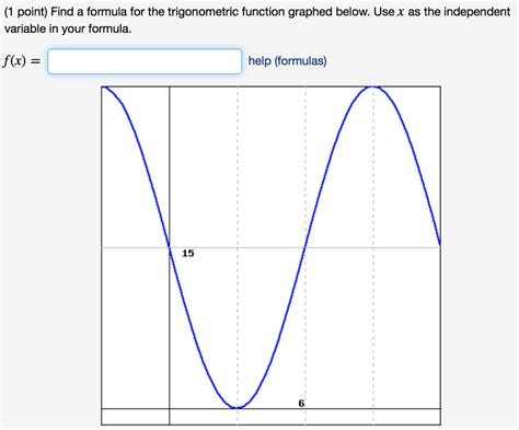 solved 1 point below is the graph of the functionf x 10