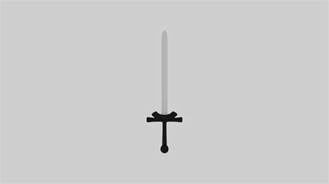 Obj File Heavy Sword 3d Model 🗡️ ・3d Printer Design To Download・cults