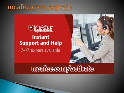 Ppt Activate Mcafee Activate Steps To Download And